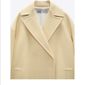 Zara | Jackets & Coats | Zara Wool Blend Coat Limited Edition | Poshmark